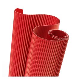CARTON ONDULADO CANSON ROLLO 50X70 300G ROJO | Novedades Marlu
